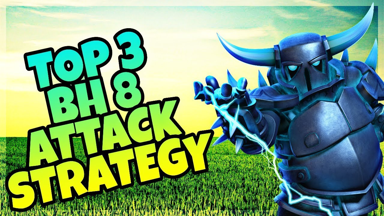 TOP 3 BUILDER HALL 8 ATTACK STRATEGIES | BH8 BEST ATTACK STRATEGY IN ...