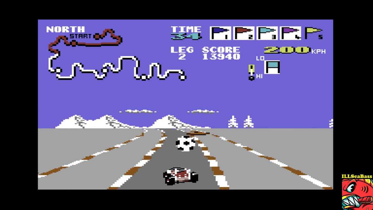 Buggy Boy: North COMMODORE 64 - 40,240 - YouTube