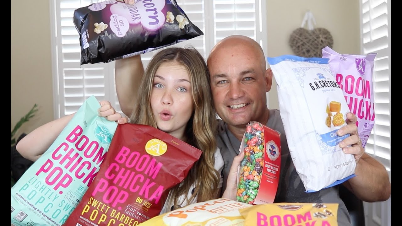 GEKKE SMAKEN POPCORN PROEVEN 🍿JOY BEAUTYNEZZ 🍿 - YouTube