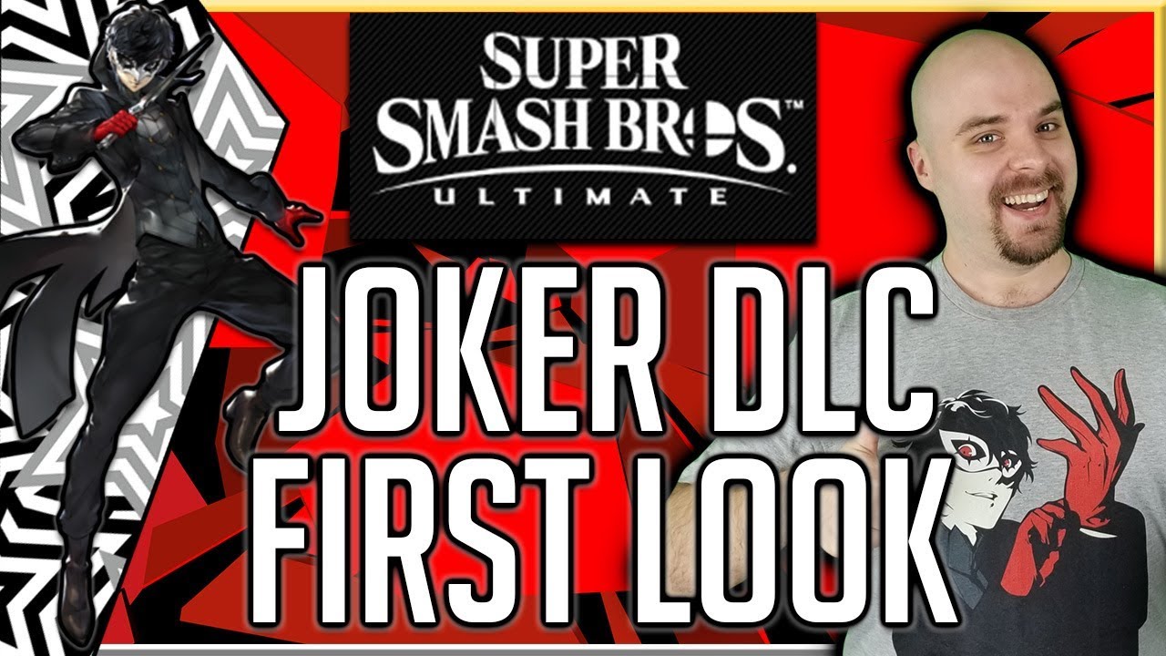 Super Smash Bros Ultimate - Joker DLC - FIRST LOOK - Live! - YouTube