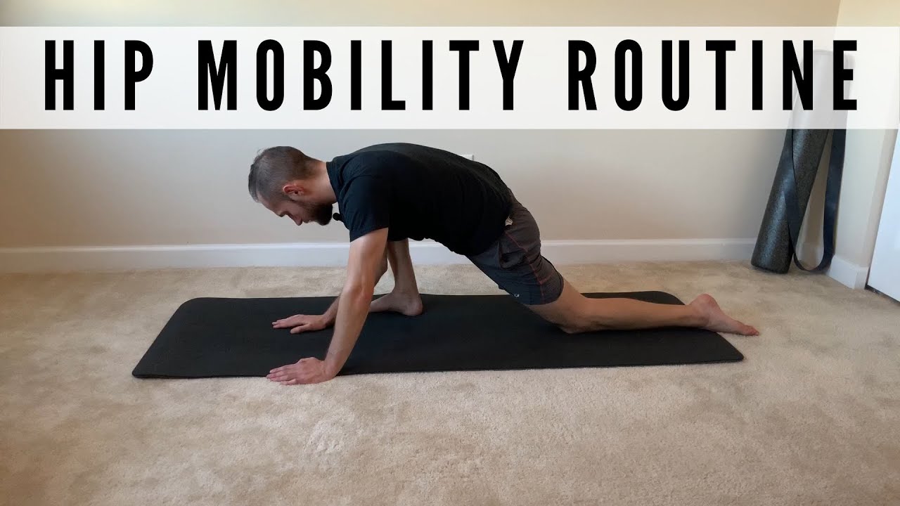 Hip Mobility Routine to Fix Hip Pinching | Mobility with Dr. Josh - YouTube