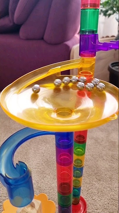 Metal balls on Pagoda 🔹 Marble run #asmr - YouTube