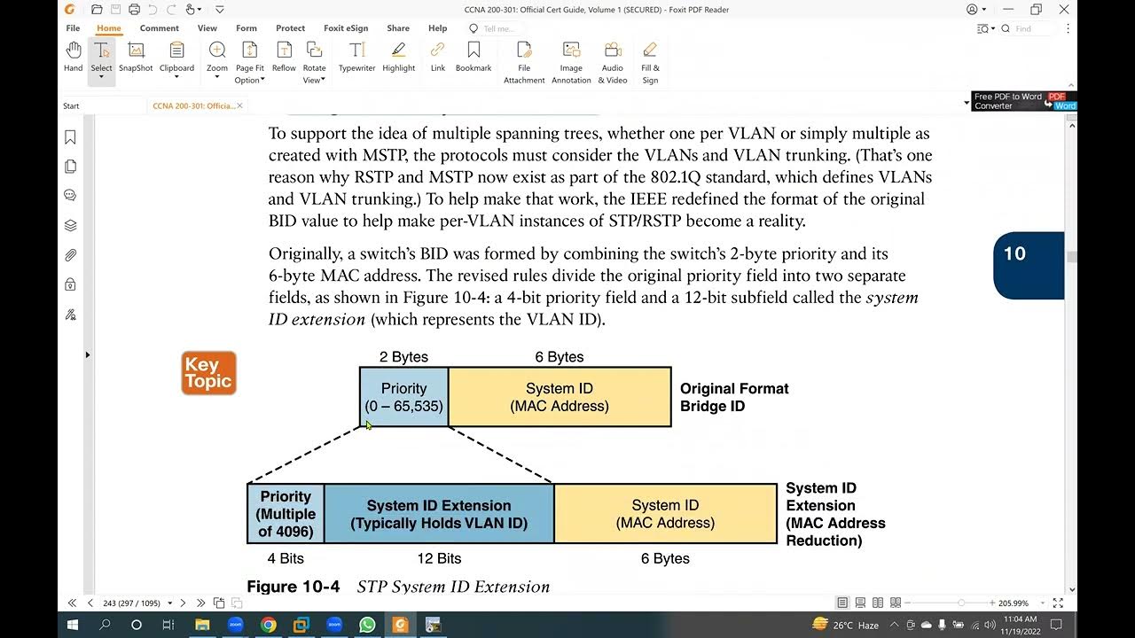 CCNA 200-301 Class7 2022-11-19[Chapter 10: RSTP and EtherChannel Configuration] - YouTube