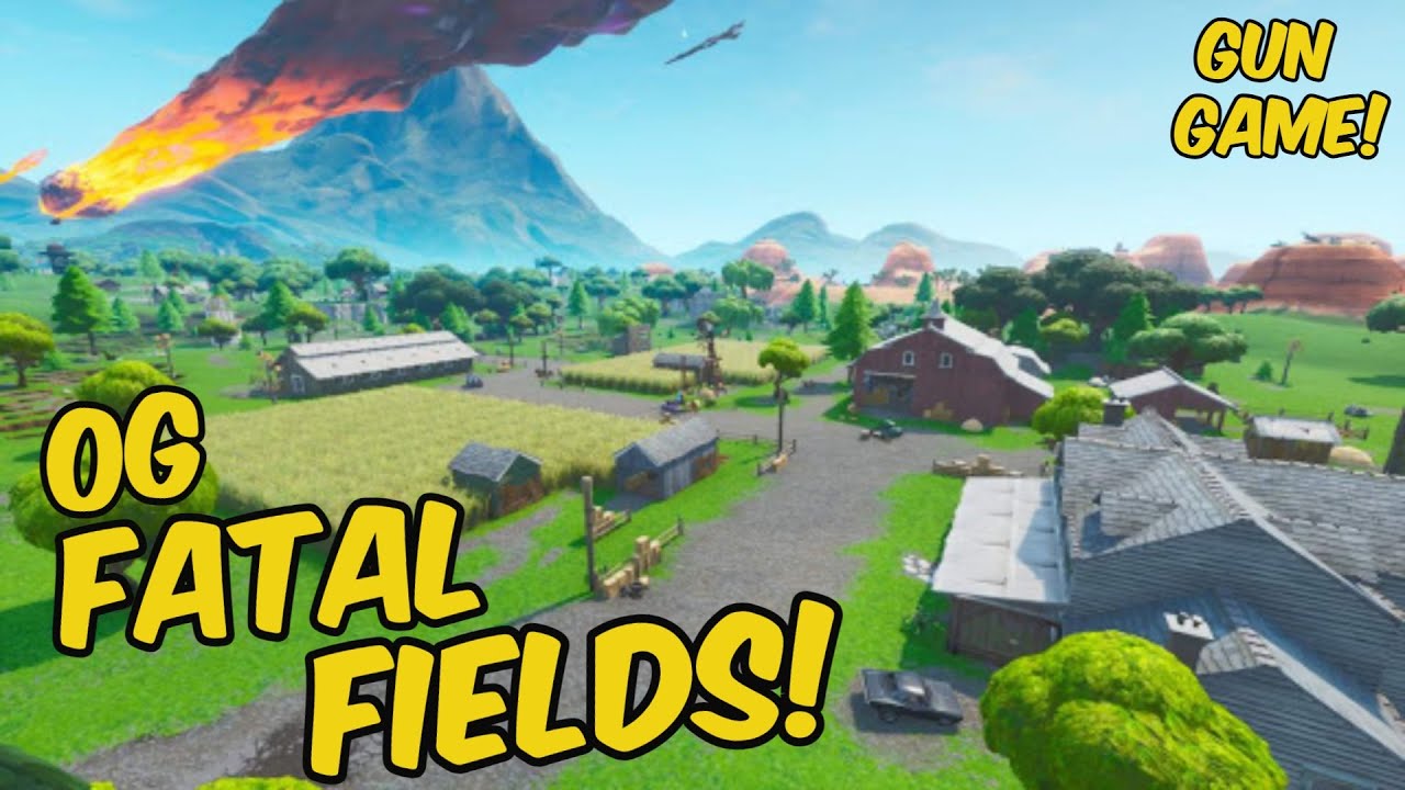 Fortnite - OG FATAL FIELDS - GUN GAME FFA (Creative w/ Shadow) - YouTube
