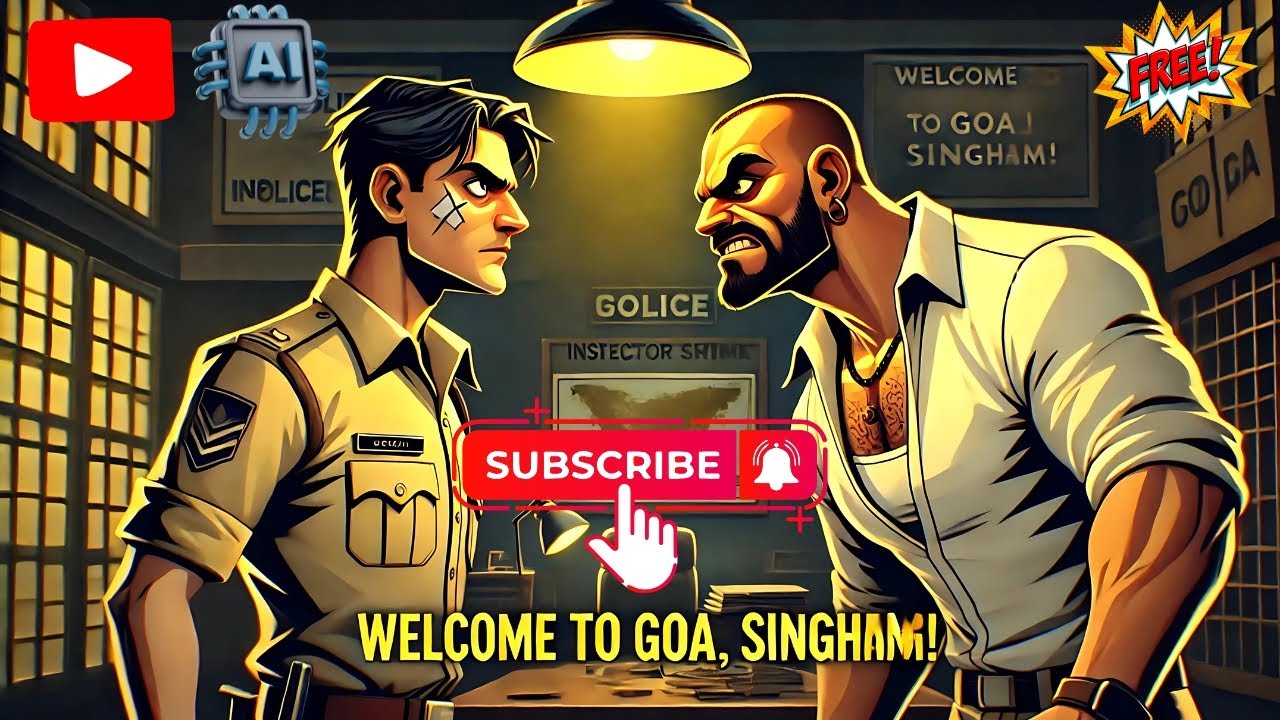 Welcome to Goa Singham | AI Recreation of Singham's Most INTENSE Scene ...