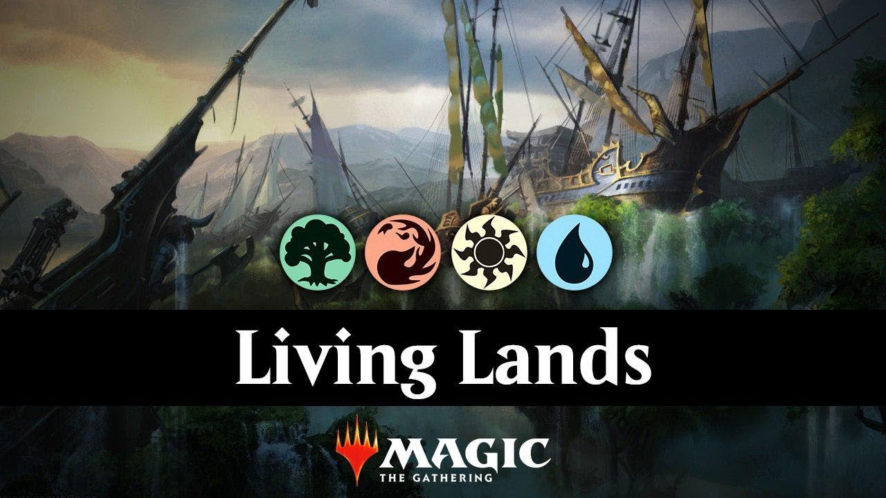LIVING LANDS | Scapeshift Worldbreaker Sylvan Awakening Combo | MTG ...