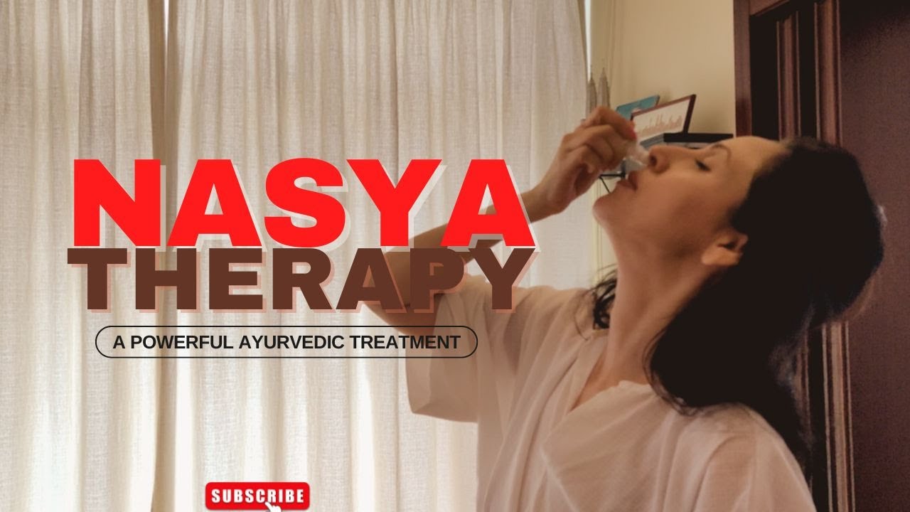 Nasya - Clear your Ears Nose Throat and Head Region from this very ...