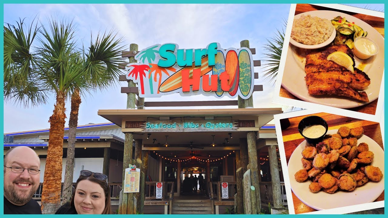 Surf Hut Destin, Florida | Restaurant Review and Walkthrough - YouTube