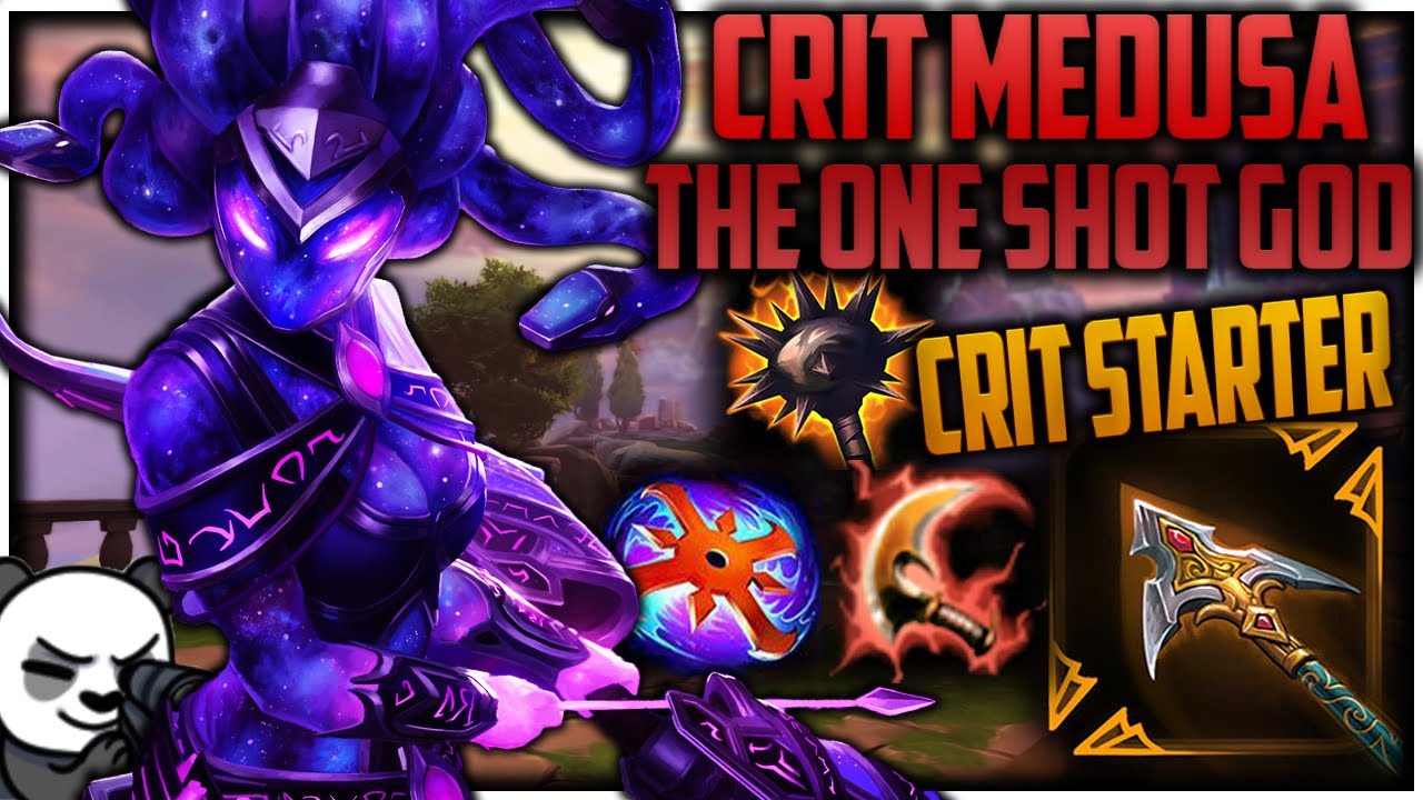 NEW CRIT STARTER BRINGING THE ONE SHOT MEDUSA BUILD! - YouTube