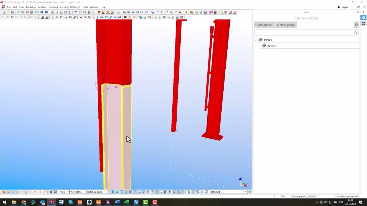 Tekla structures - İfc convert - YouTube