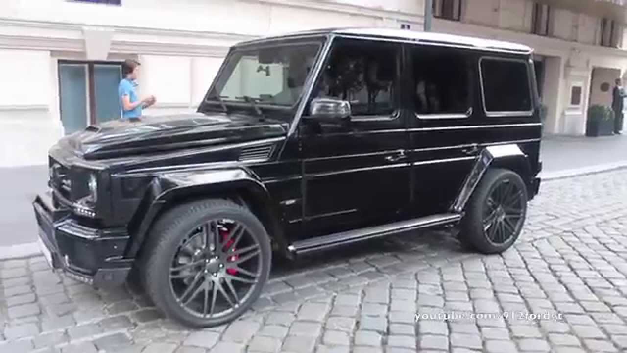 BRABUS G65 AMG WIDESTAR from Russia Revs & Driving! DEVIL SOUND! - YouTube