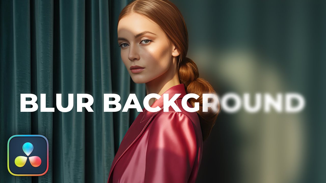 Isolate Subject and Blur Background in DaVinci Resolve - YouTube