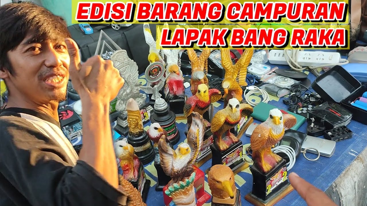 REVIEW HARGA BARANG RANDOM DI PASAR LOAK TANJUNG DUREN - YouTube