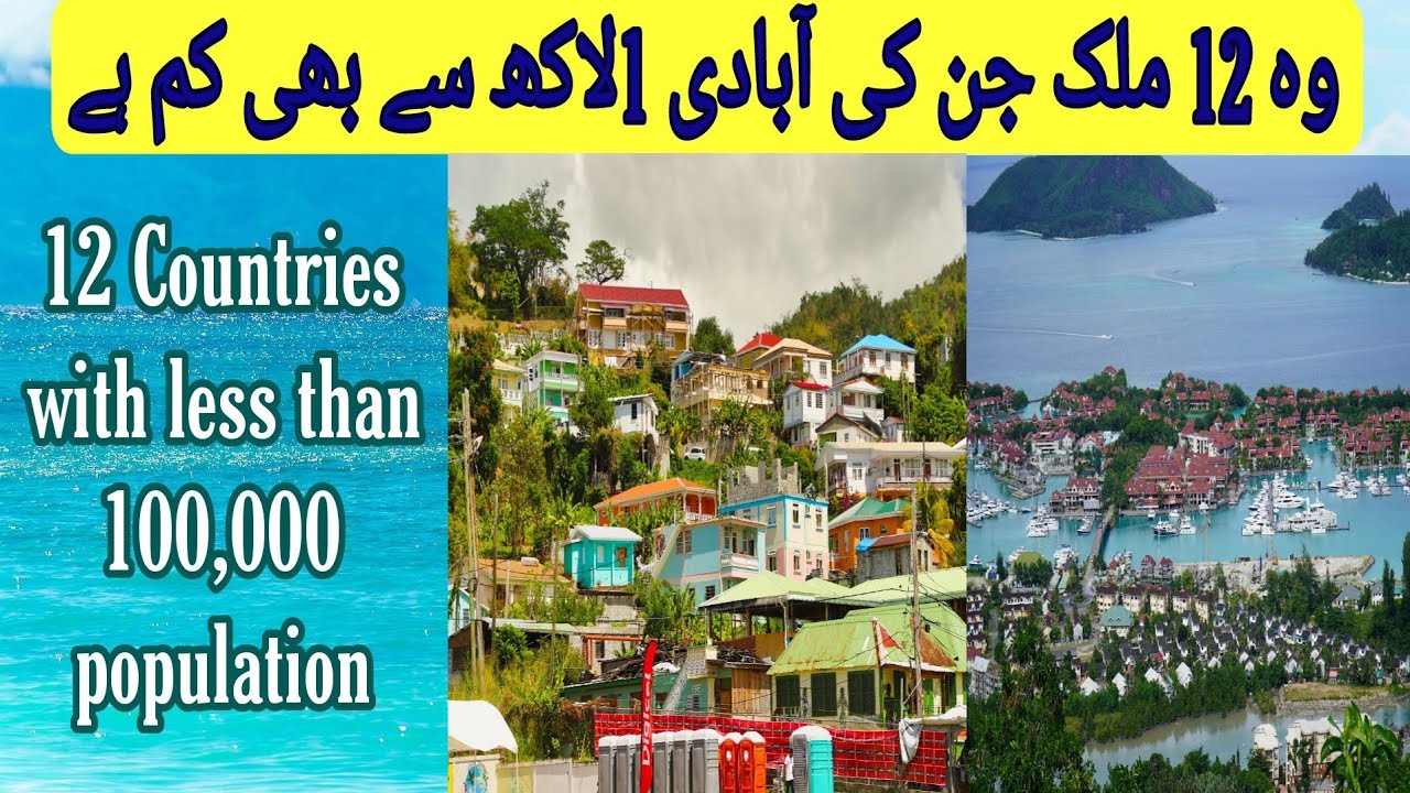 12 Countries with less than 100k Population - YouTube