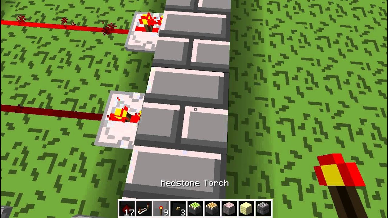 redstone tick tack toe teil 1 eingabe - YouTube