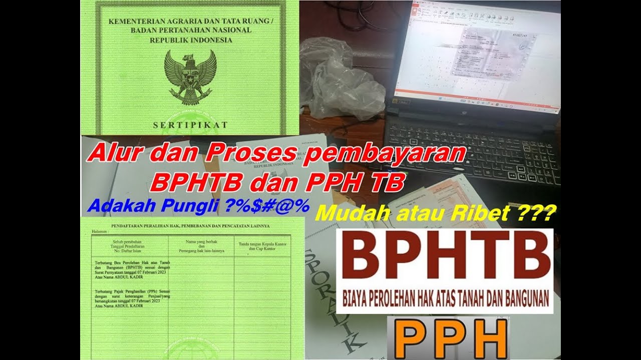PBB Tutorial cara bayar proses Pajak BPHTB dan PPH #pph21 #pajak #desa ...