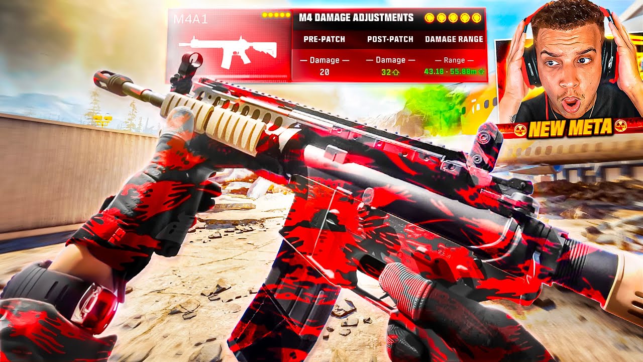 WARZONE FINALLY made the M4 Meta.. - YouTube