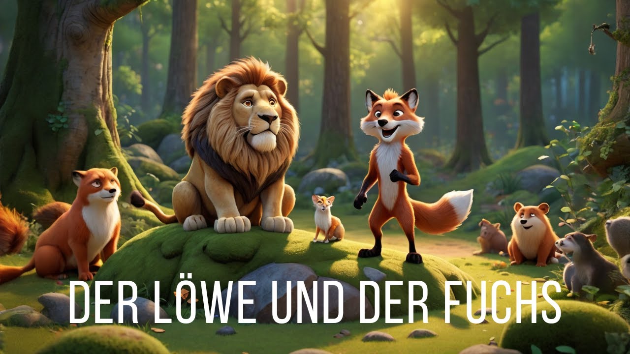 Der Lowe Und Der Fuchs Fabel