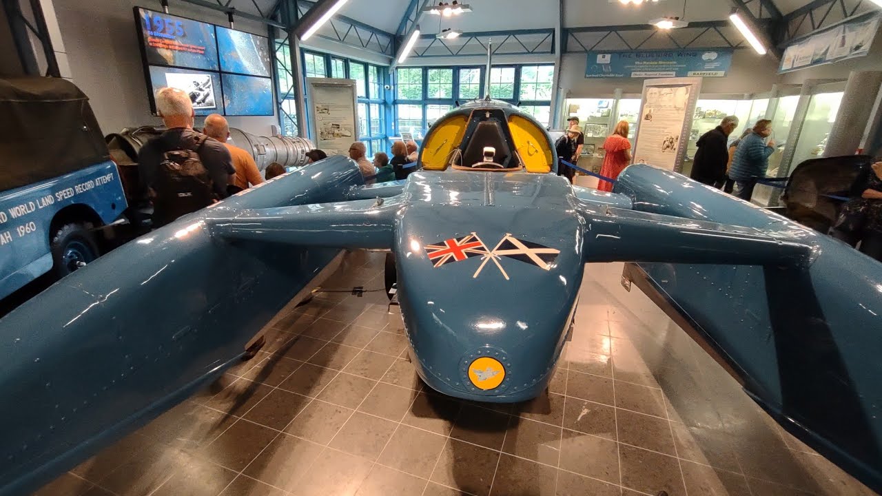 The Ruskin Museum Coniston BLUE BIRD - YouTube