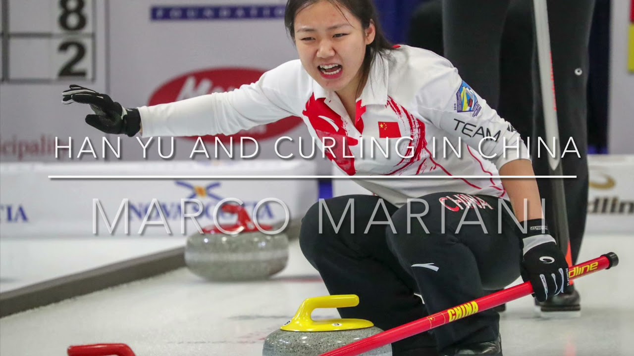 Chinese women’s curling team preparing for Olympics in Beijing - YouTube