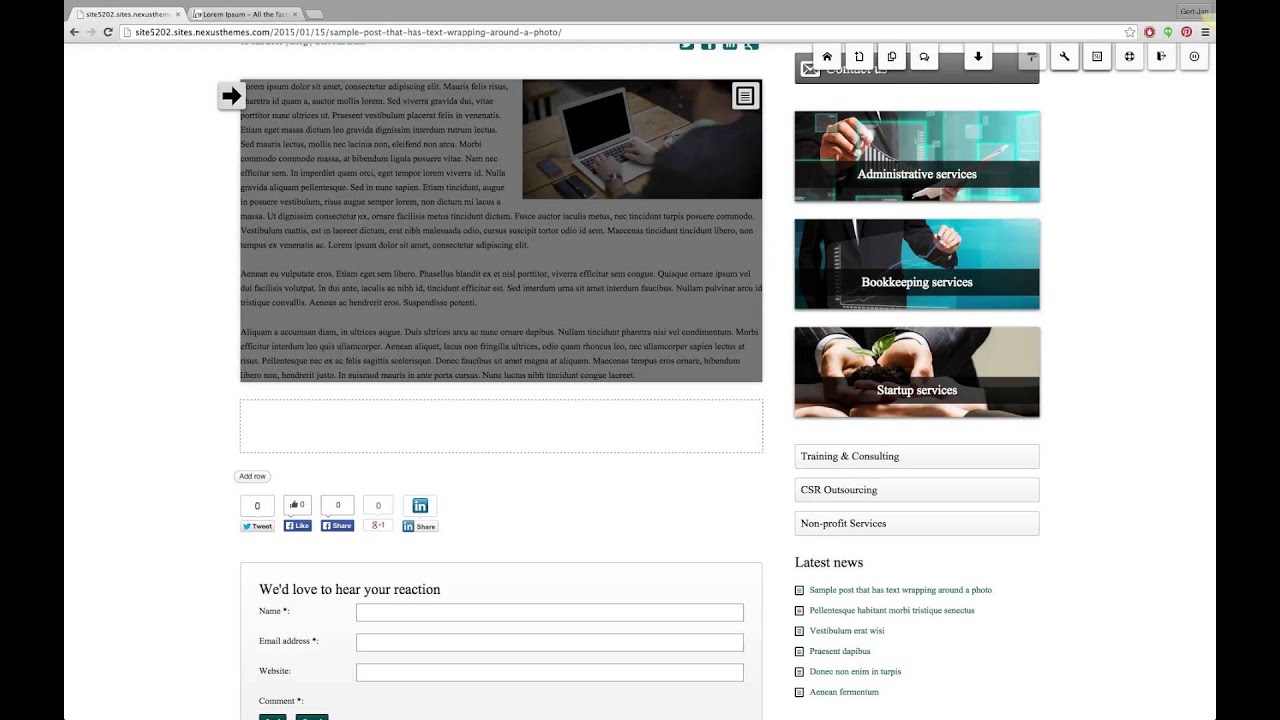 How To Wrap Text Around A Photo In WordPress YouTube How To Wrap Text Around A Photo In WordPress YouTube