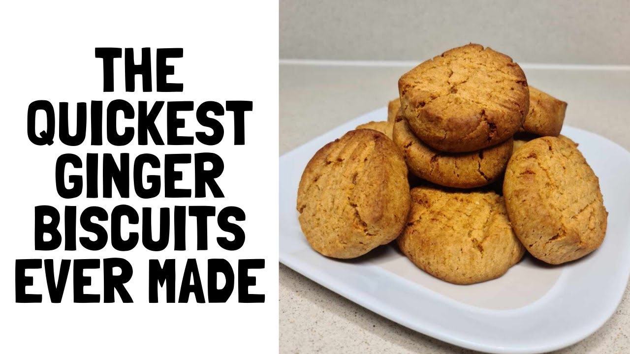 The Quickest GINGER BISCUITS You Will Ever Make This Easy Biscuit the-quickest-ginger-biscuits-you-will-ever-make-this-easy-biscuit