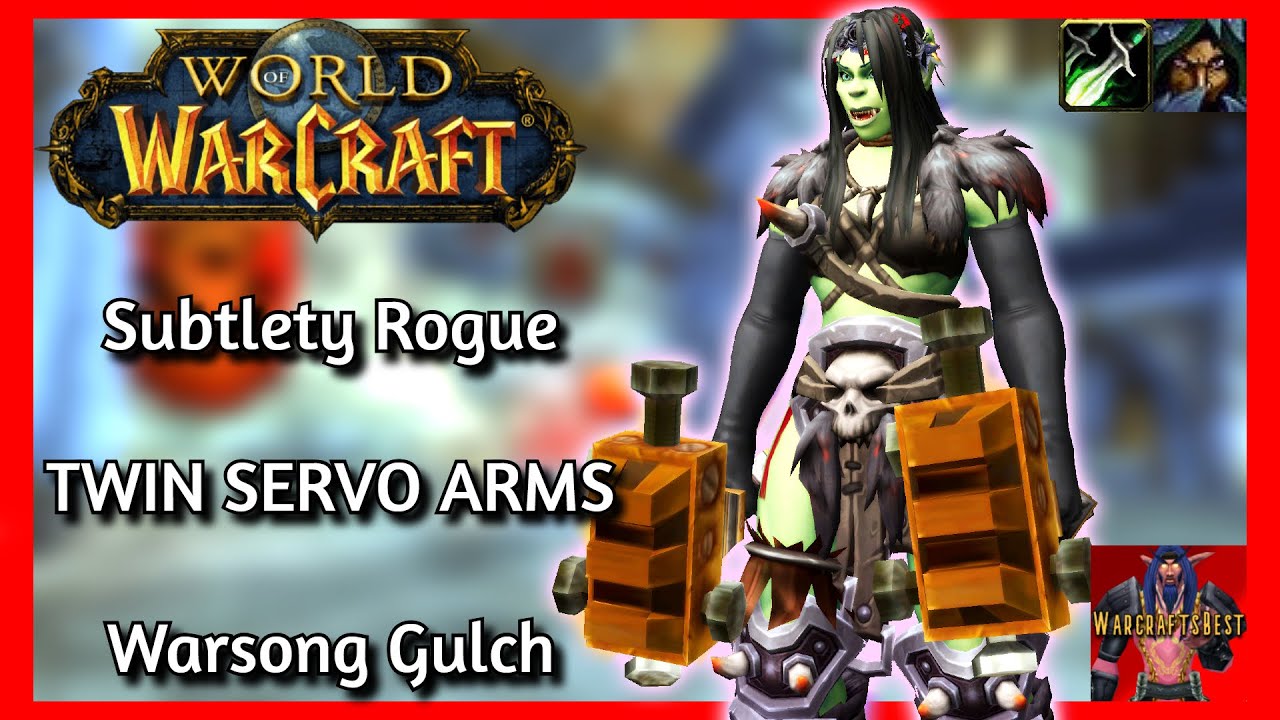 WoW Vanilla Classic PvP: 1 HOUR OF DUAL SERVOS (Subtlety Rogue) Level ...