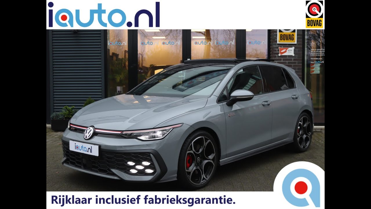 2024 - Golf 8.5 GTI 2.0 195kW - Moonstone Grey - IQ.Light / Pano / 19 ...