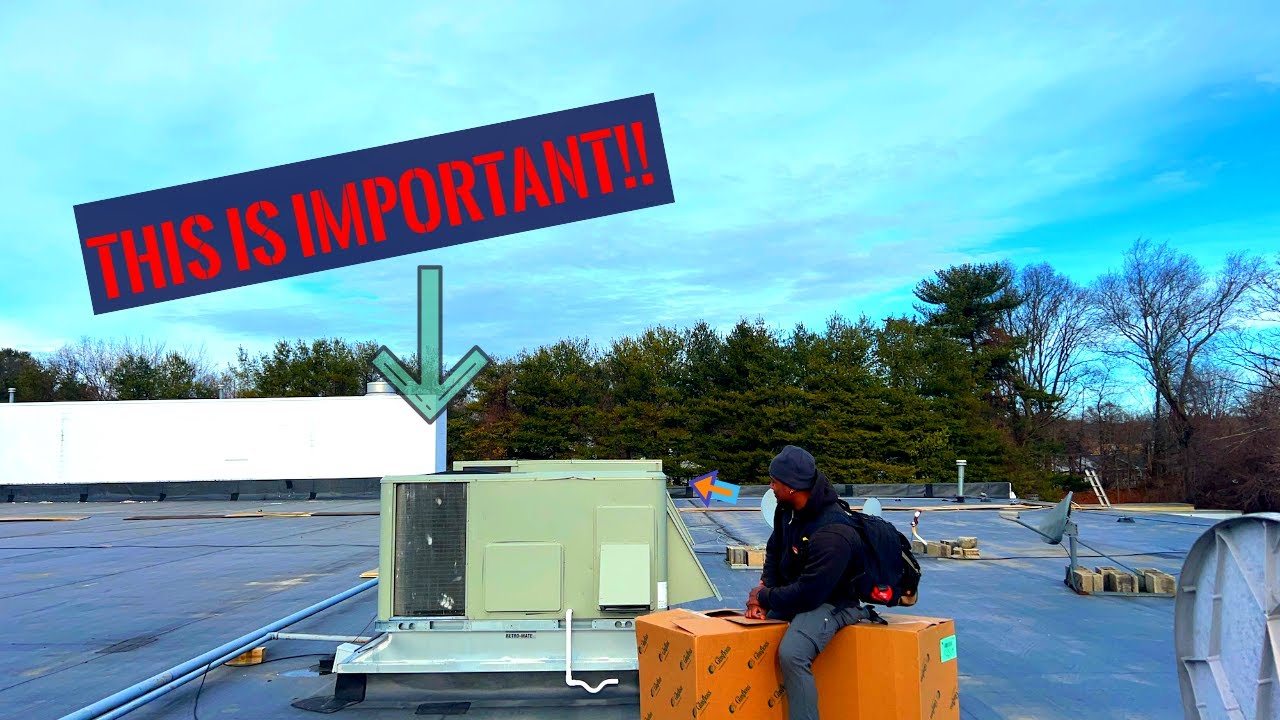 Trane RTU Heat maintenance #hvac #hvactechnician #hvacr # ...