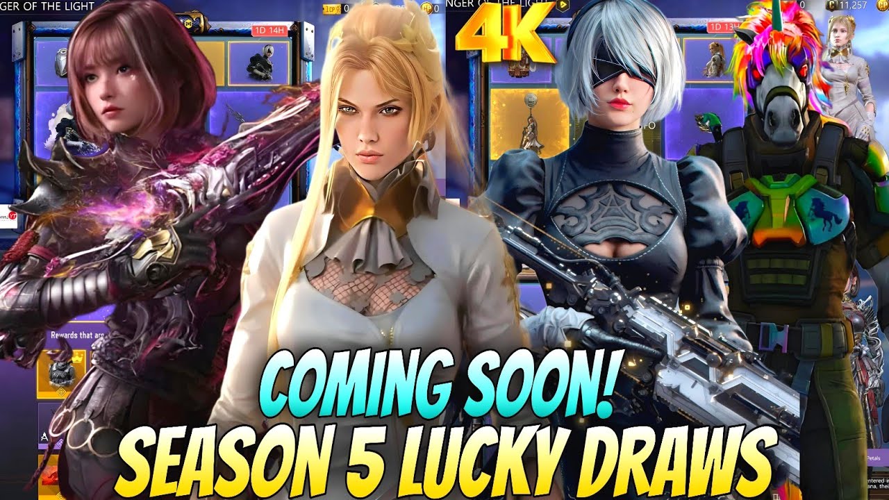*NEW* Season 5 All Upcoming & Returning Complete Lucky Draws 2025 ...