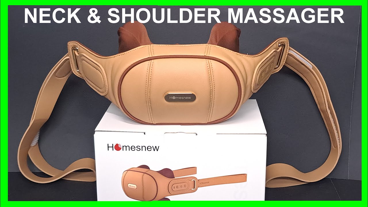 Homesnew Neck Shoulder Massager With Heat Cordless Youtube