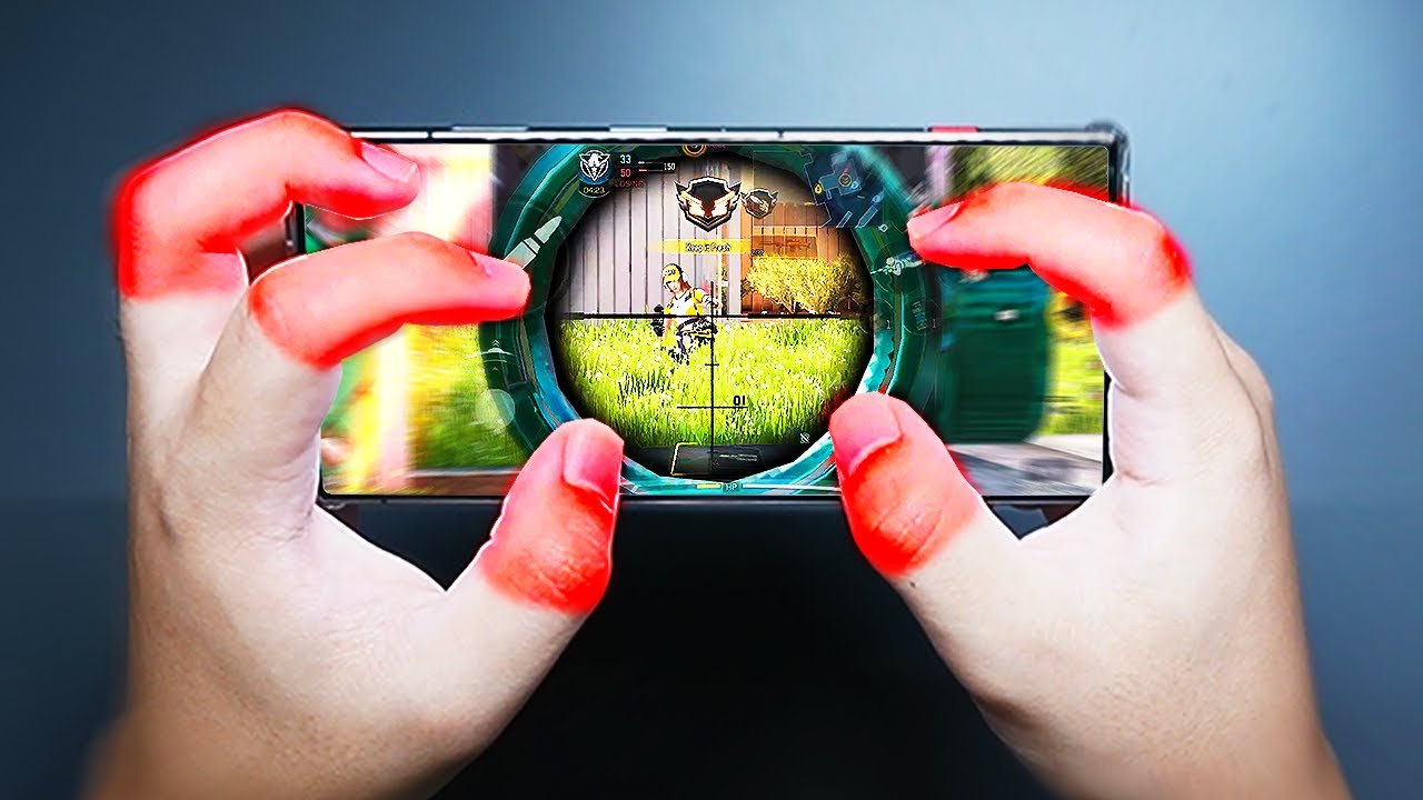 How I Play 5 Fingers in COD Mobile (With Hand Cam) - YouTube