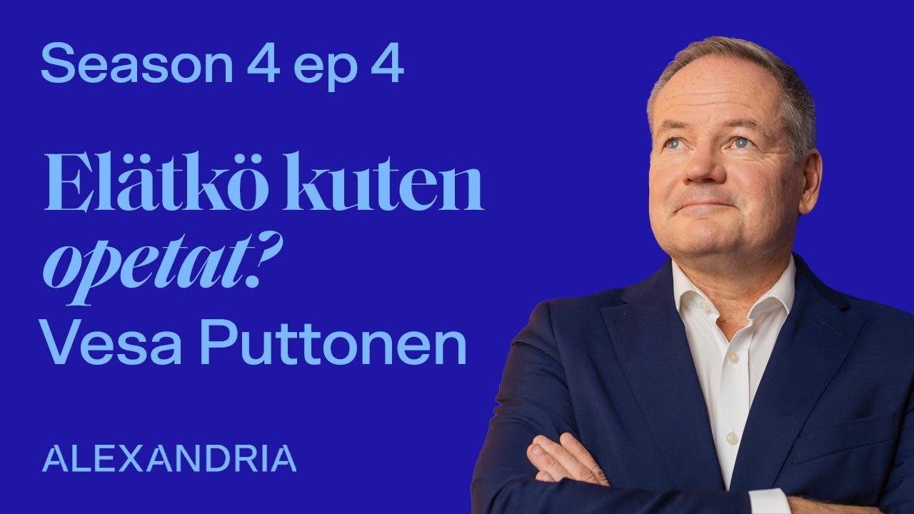 Elätkö niin kuin opetat, Vesa Puttonen? - YouTube