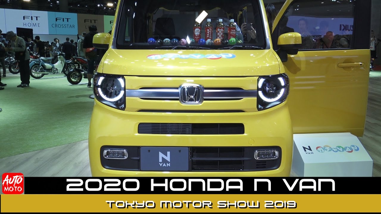 2020 Honda N Van - Exterior Walkaround - Tokyo Motor Show 2019 - YouTube