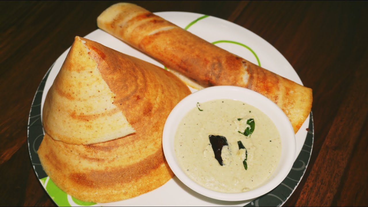 Dosa Batter and Dosa Recipe | Crispy Roasted Dosa | Dosa Batter ...