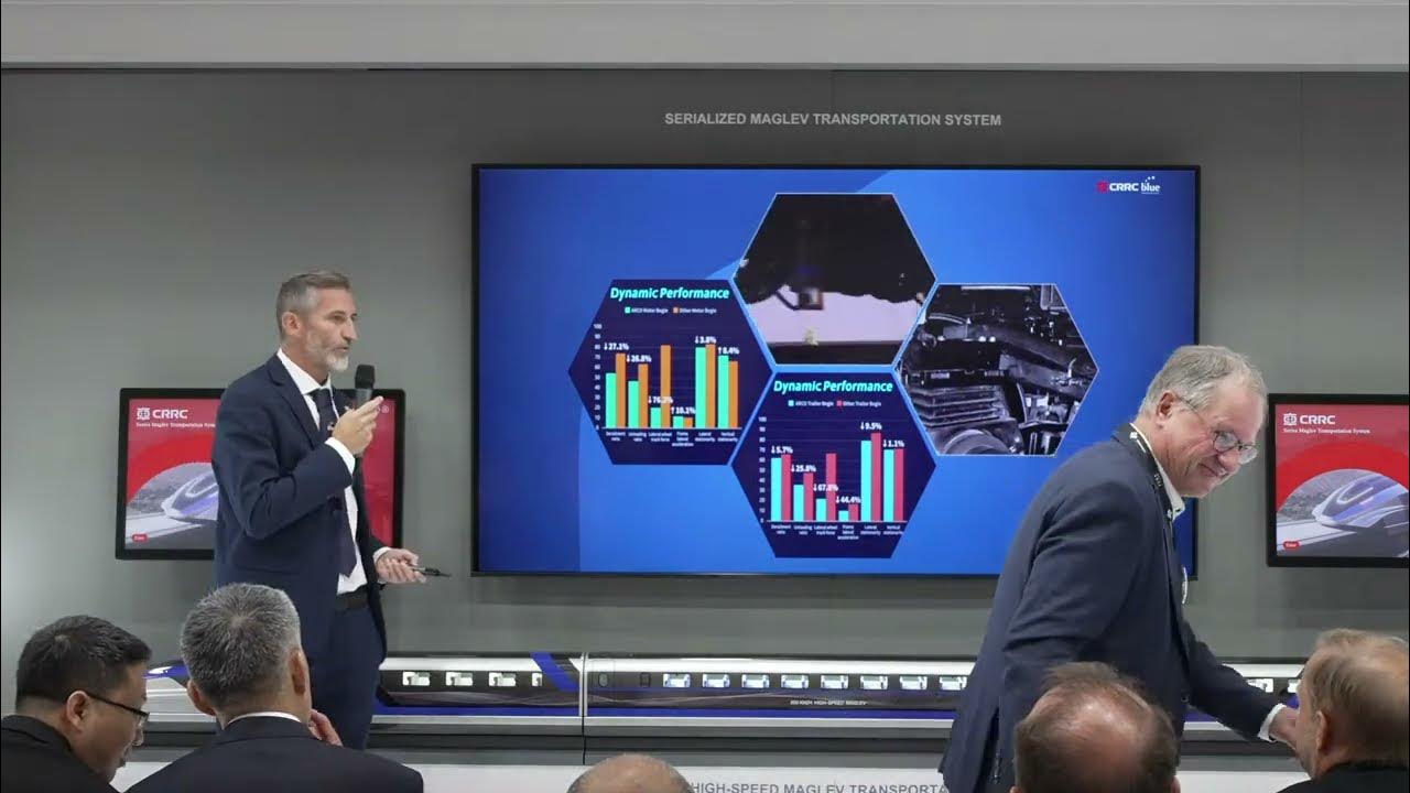 InnoTrans 2022: CRRC Booth Releasing Activities Live - YouTube