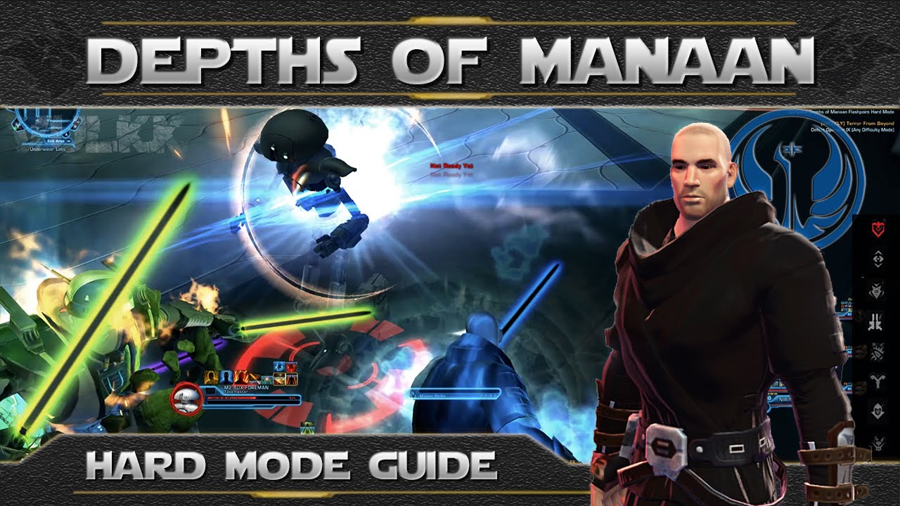 SWTOR GUIDE Depths of Manaan Hard Mode Flashpoint - YouTube