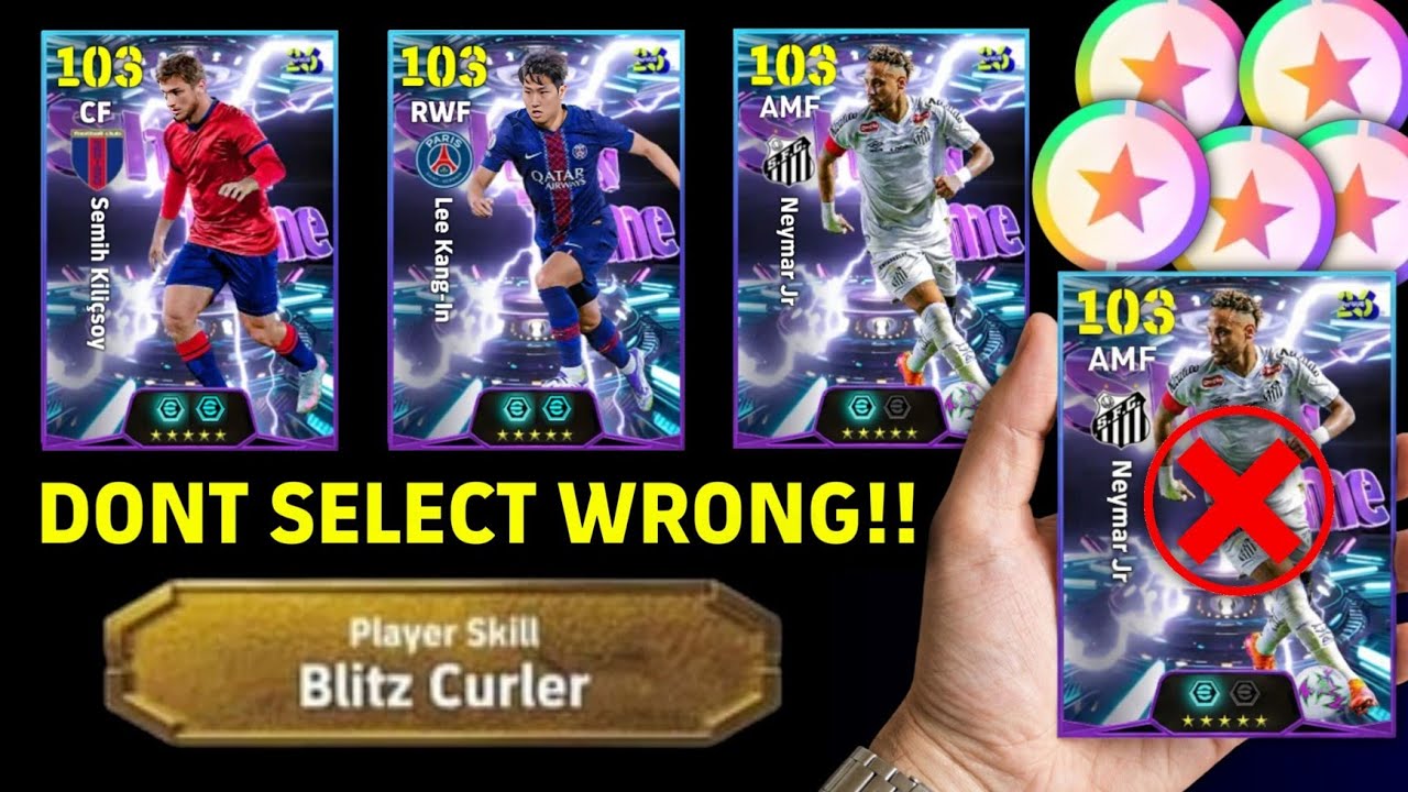 Don’t Pick Neymar Jr From Selection Contract! 🤯 Best Showtime To Select ...