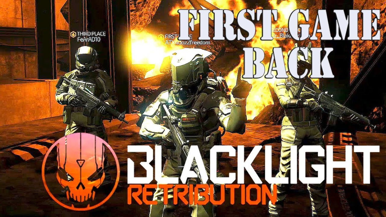 BlackLight Retribution First Game Back! - YouTube