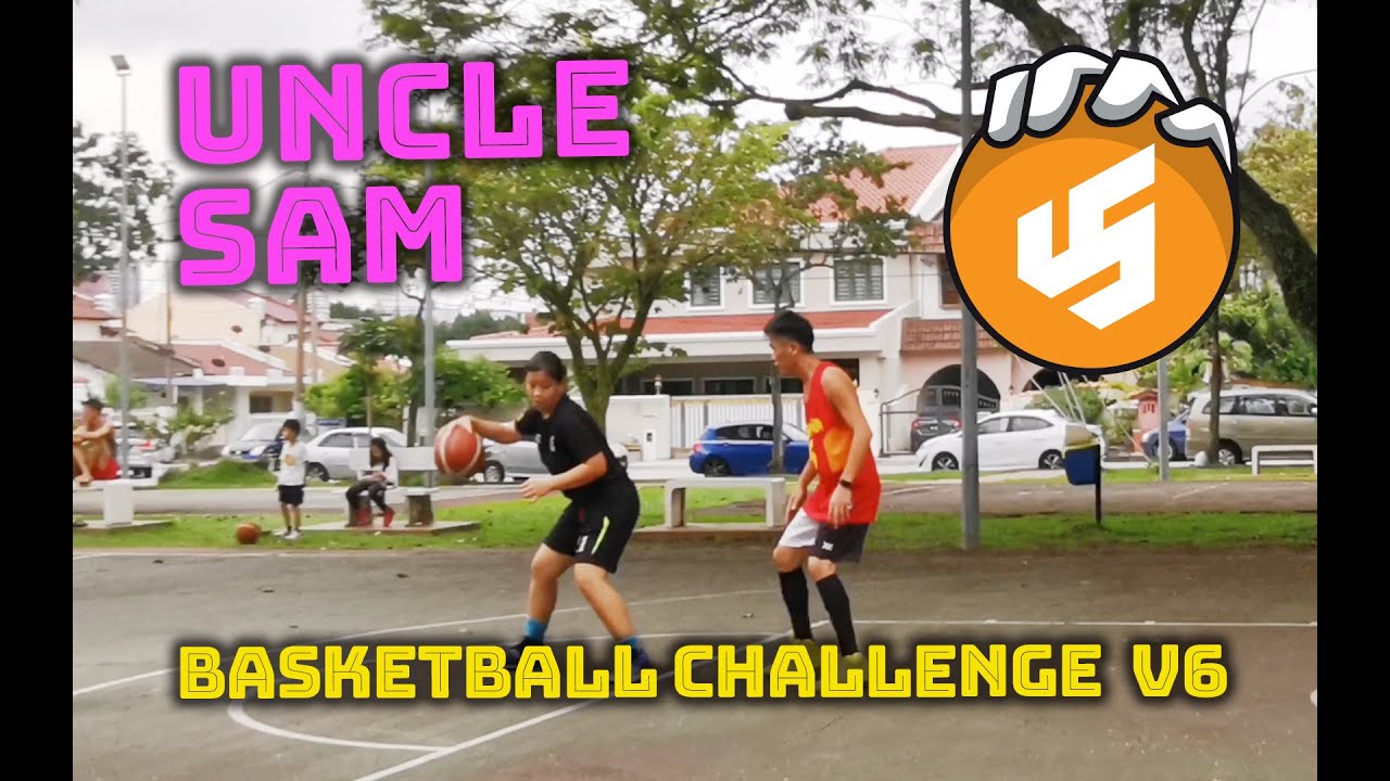 uncle sam basketball challenge V6 - YouTube