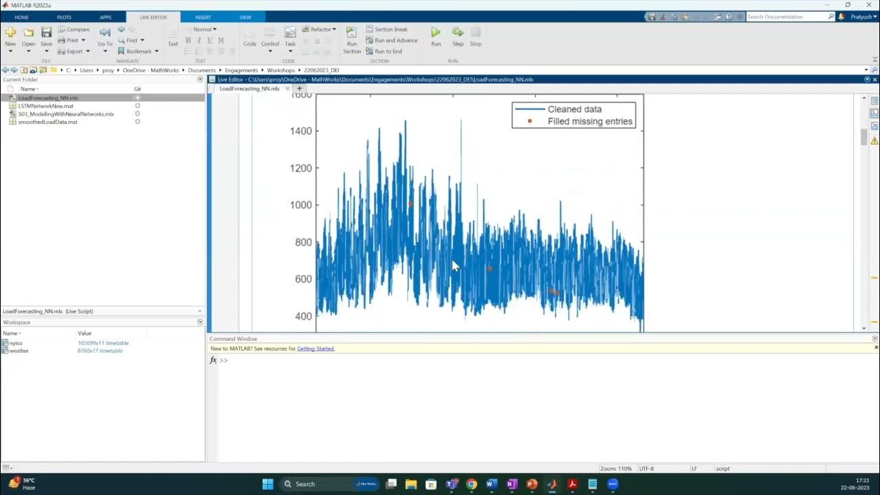 Build and Train Time Series Models: ARMA, Neural Network for Load Forecasting by Pratyush Roy ...