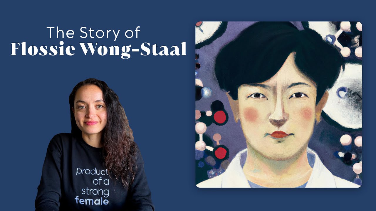 The Story of Flossie Wong-Staal by Strong Female | strongfemale.me ...