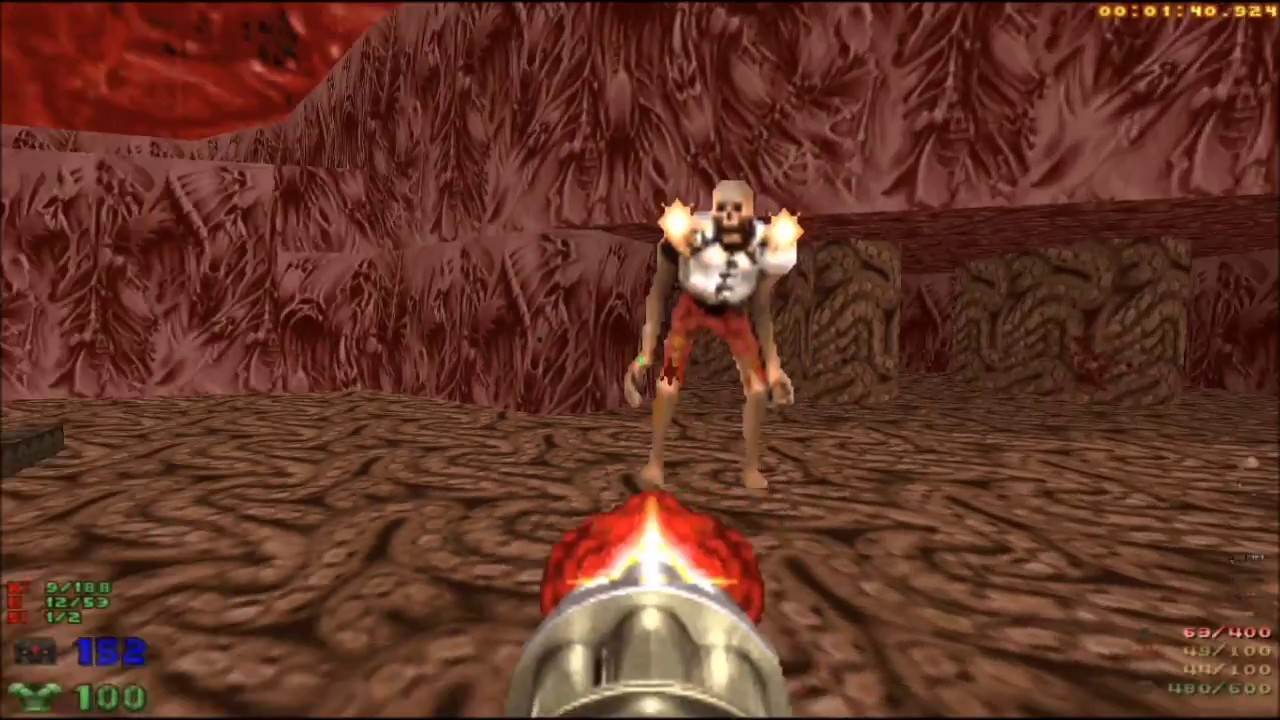 Doom II "Moonblood": Map 29 - Moonblood Ritual Site - YouTube
