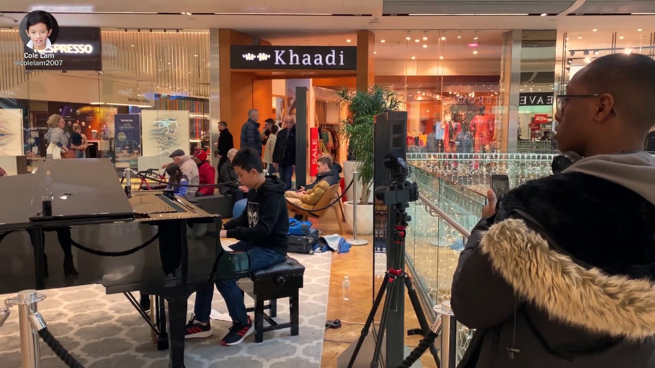 Queen Love of My Life Played on Yamaha Grand Piano Westfield Stratford ...