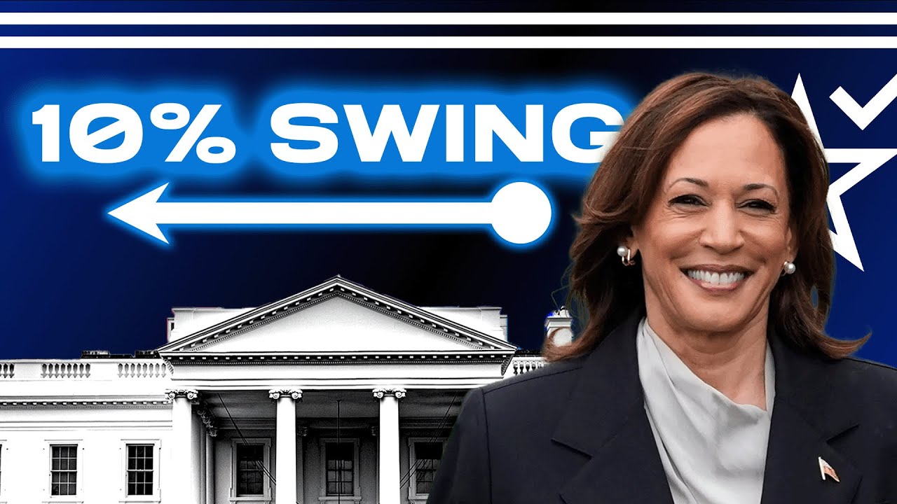 The 2024 Electoral Map if Kamala Harris WINS by 10% More Than 2020 ...