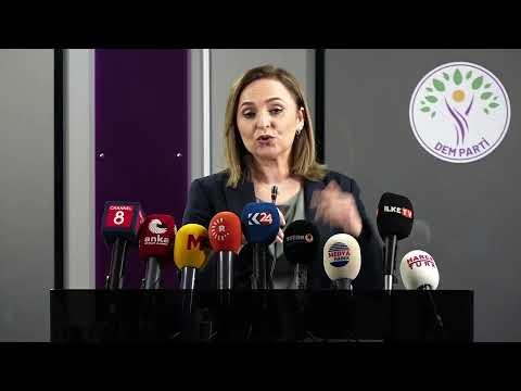 Parti Sözcümüz Ayşegül Doğan, güncel gelişmelere ilişkin açıklama yapıyor