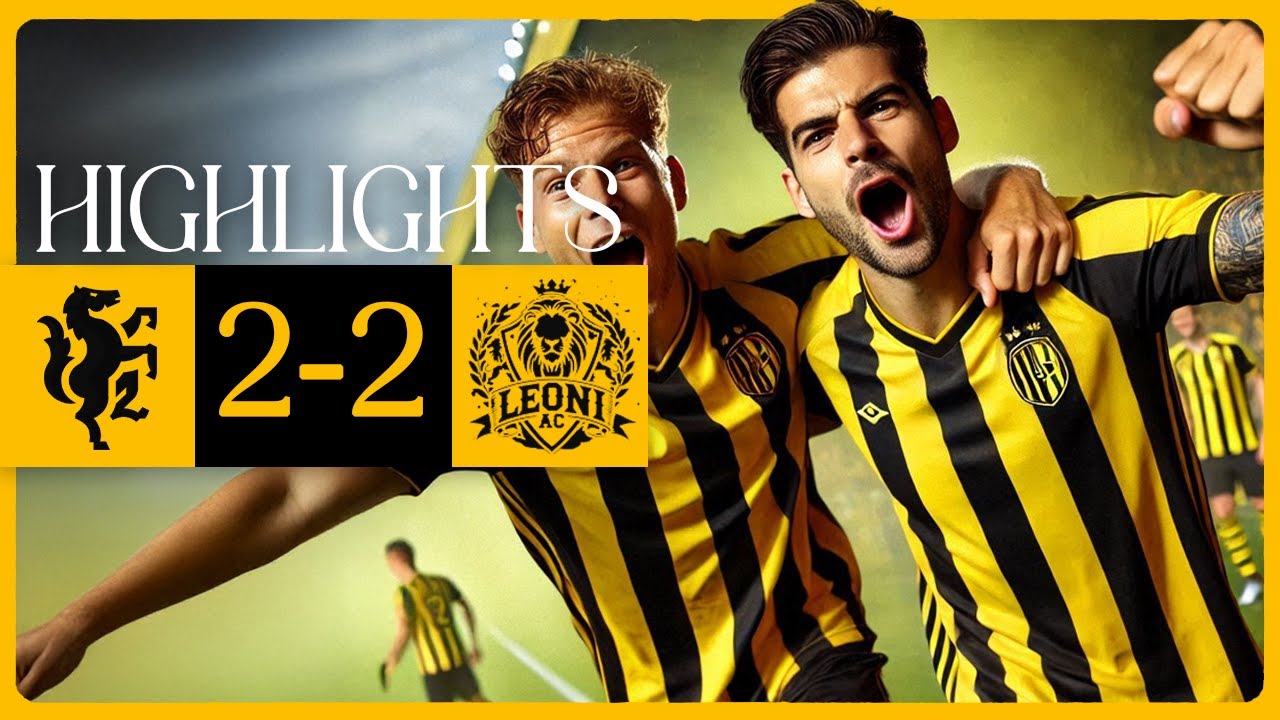 A POINT at the death! 🟡 | Stealers 2-2 Leoni AC | VGC Highlights - YouTube