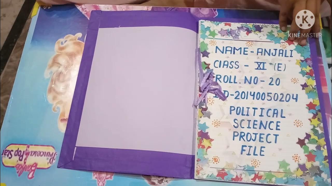 class 11 .political science project file.savidhan ke Adhikar. - YouTube