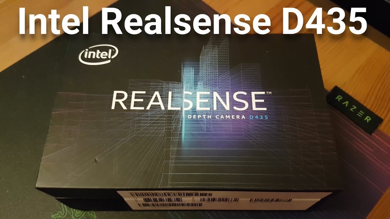 Intel Realsense D435 - Unboxing and data - YouTube