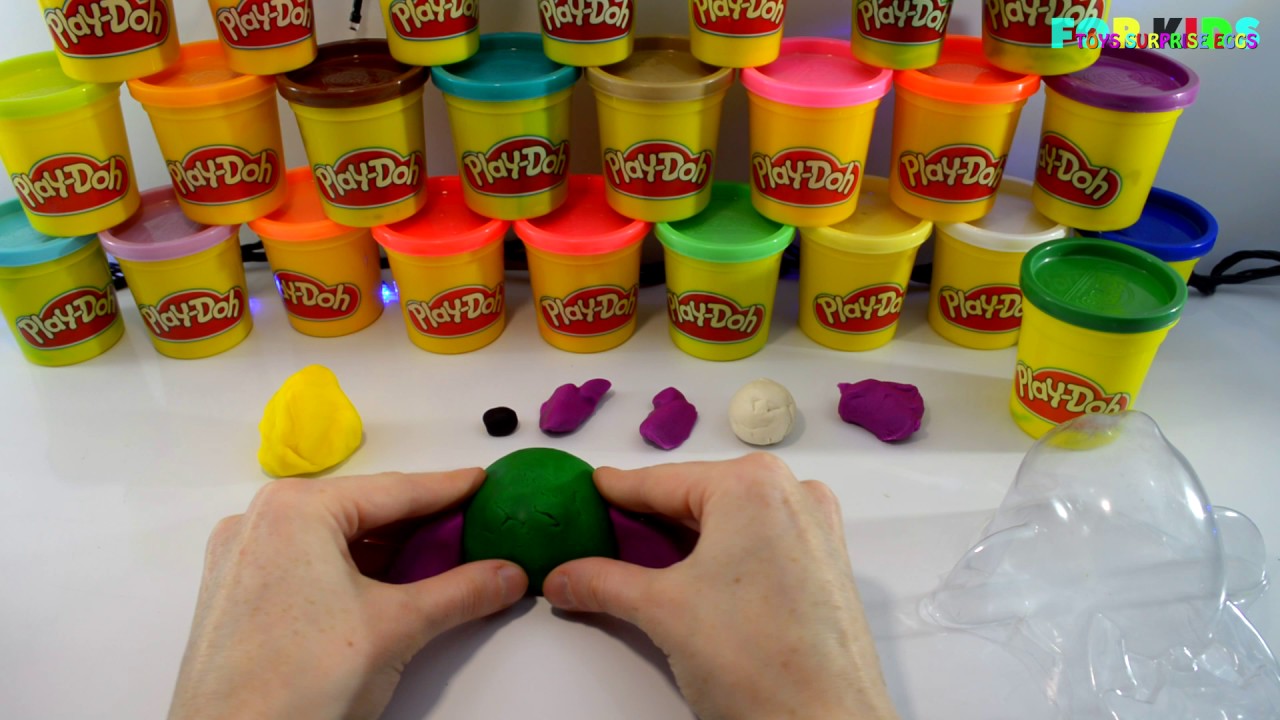 Play-Doh | Frog | playdough | Surprise EGG SUPERHEROES - YouTube